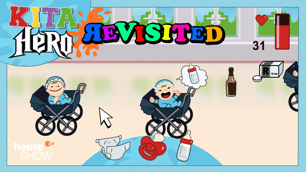 heute-show - Kita Hero, Das Spiel